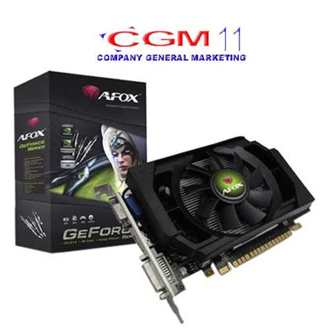 Afox Nvidia Geforce GTX 1650 4 GB GDDR6 128 Bit (Dual Fan) - CGM 11 ...