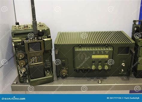 Military Radio Transmitter Station Part Of Equipment Of Ukrainian Army