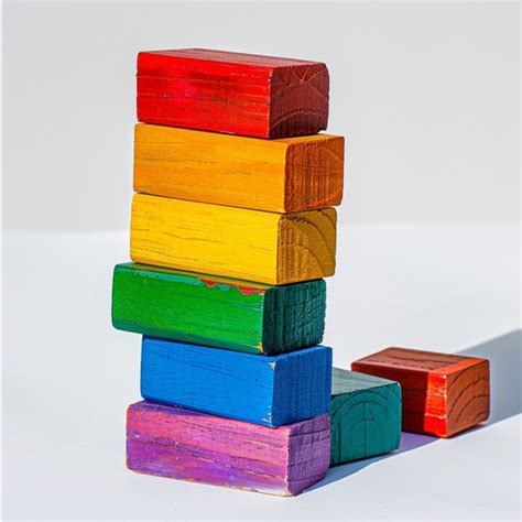 Plain Stacking Wood Block Tower Keva Structures 200 Wood