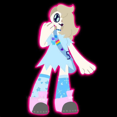 Lineless Chibi Opal Aa By Raindropren On Deviantart