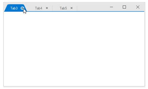 Support To Provide A Tabbed Window Feature In Wpf In Wpf Feedback Portal