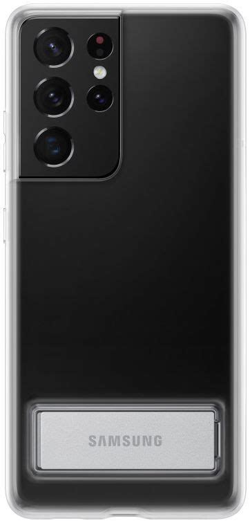 Origineel Samsung Galaxy S21 Ultra Hoesje Standing Cover Transparant