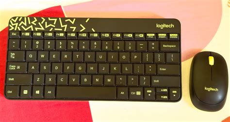Logitech Mk240 Nano Wireless Keyboard And Mouse Combo Plug And Play Usb Receiver Computers