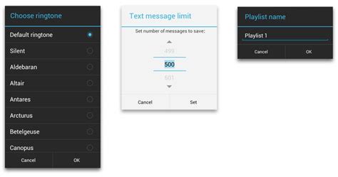 Dialogs Android Developers Dialogue Android Developer Text Messages
