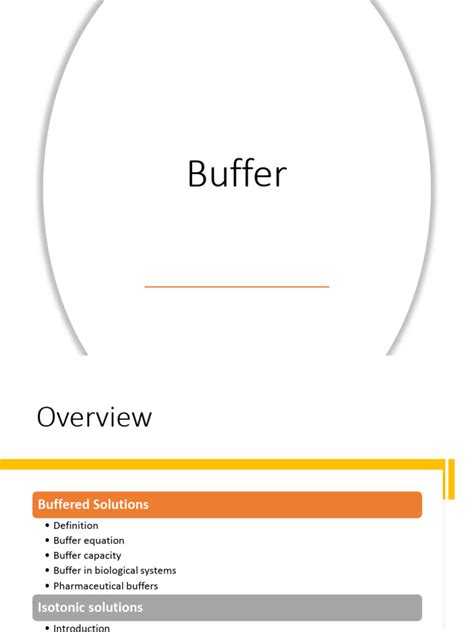 Buffer And Isotonic Solution 1444 Pdf Buffer Solution Osmosis