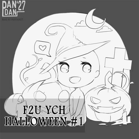F2u Halloween Ych 1 By Pandan27 On Deviantart