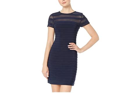 Adrianna Papell Banded Sheath Dress