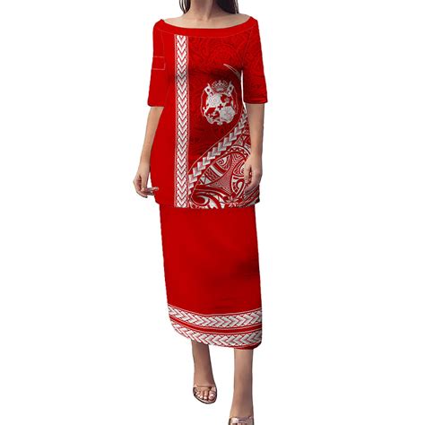 Tonga Puletasi Tribal Polynesian Coat Of Arms