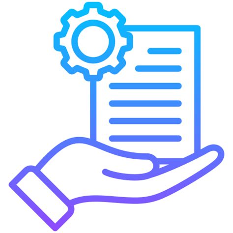 Proposal Generic Gradient Outline Icon Freepik