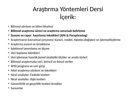 Akademik Sunum
