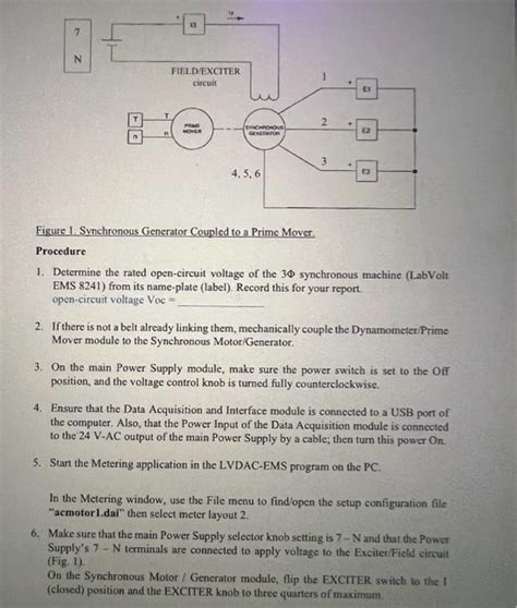 Lab Exercise 9 Synchronous Generators Introduction