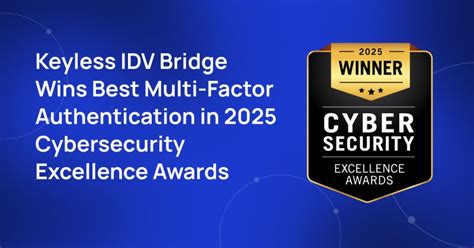 Cybersecurityexcellenceawards Mfa Biometrics Authentication Privacypreserving Keyless