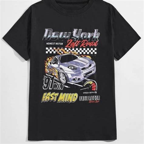 Black New York Graphic Tee Brand New Not Depop