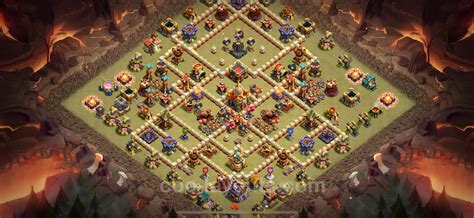 Best War Base Th16 With Link Anti Everything Town Hall Level 16 Cwl