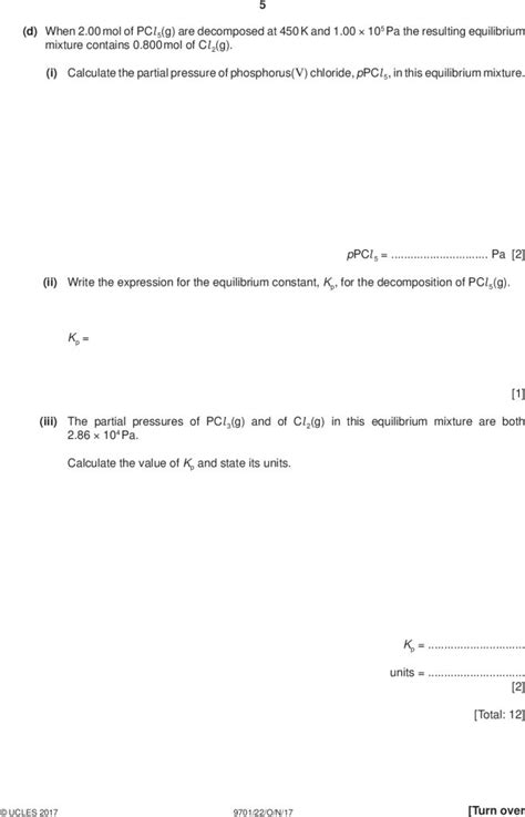 November 2017 V2 Qp Paper 2 Cie Chemistry A Level 2 1