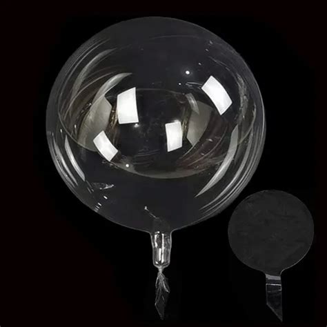 10 Unidades Balão Bubble 24 Polegadas 60 Cm Cristal Parcelamento Sem Juros