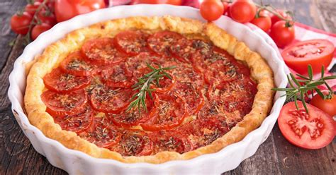 Tarte Tomate Et Moutarde Recette De Tarte Tomate Et Moutarde