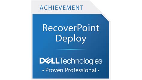 Recoverpoint Deploy Dell Learning