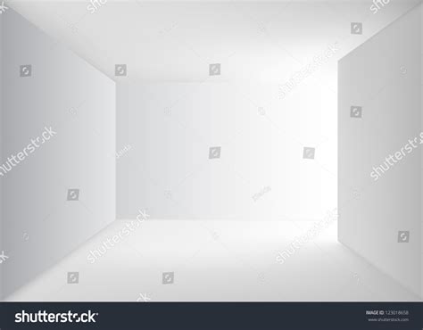 Empty End Corridor Turning Right Illustration Stock Vector Royalty Free 123018658 Shutterstock