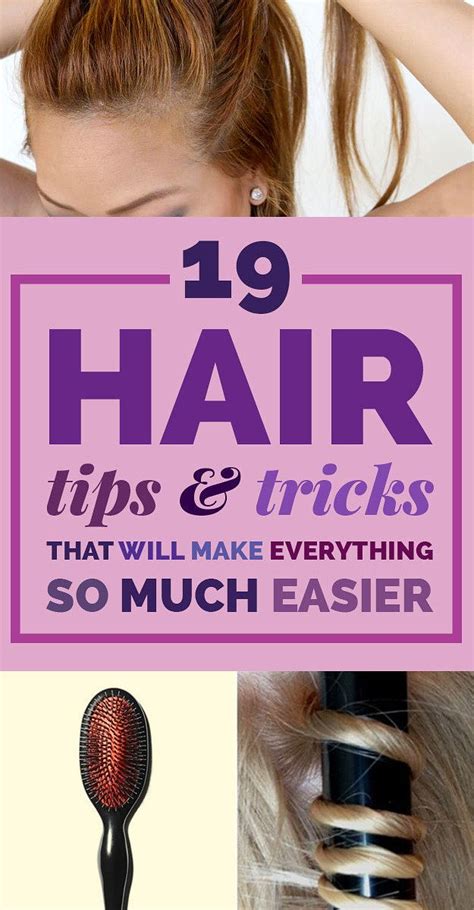 19 Hair Tips And Tricks For People Who Suck At Doing Hair Hair Hacks