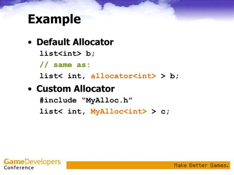 Ppt Custom Stl Allocators Powerpoint Presentation Free Download Id4010420