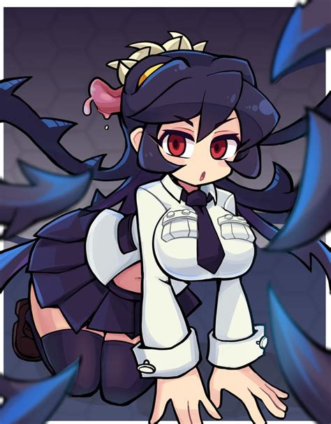 Filia And Samson Skullgirls Drawn By Jimafy Danbooru
