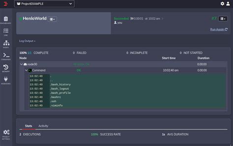 Jobs No Output On Success · Issue 8099 · Rundeckrundeck · Github