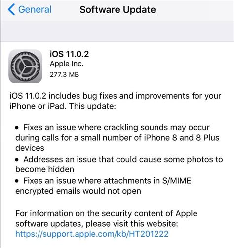 apple releases ios 11 0 2 software update