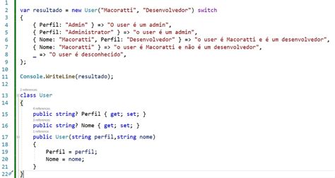 C# - Usando Pattern Matching