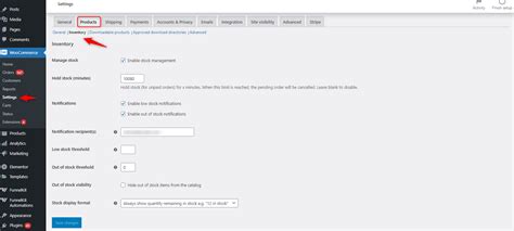 How To Send Woocommerce Low Stock Notification Emails