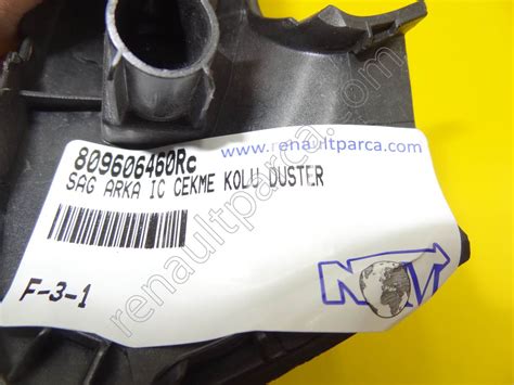 809606460R-SAĞ ARKA İÇ ÇEKME KOLU ÇIKMA - NOM OTO