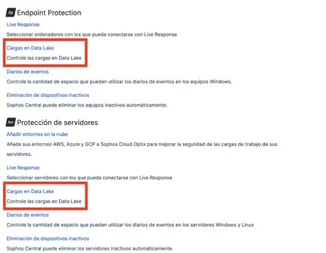 Guia Rápida Verificación De La Configuración Del Datalake