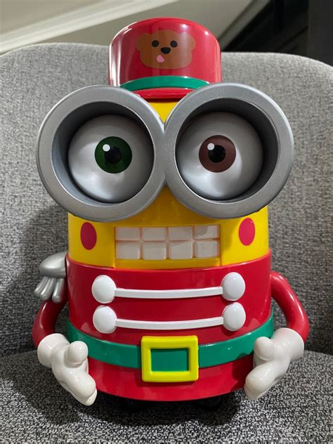 Nutcracker Minion Container Usj Xmas Le Hobbies And Toys Toys And Games