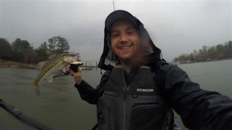 Fishing For Bass In The Rain Bassgrab