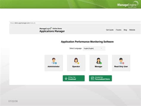 Apm Monitoring On Prem And Cloud Applications Ppt