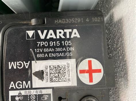 Akumulator Agm Varta 68 Ah