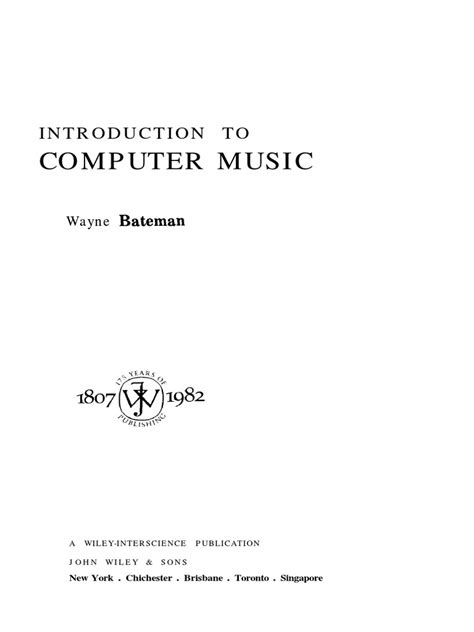 introduction computer music pdf synthesizer normal mode