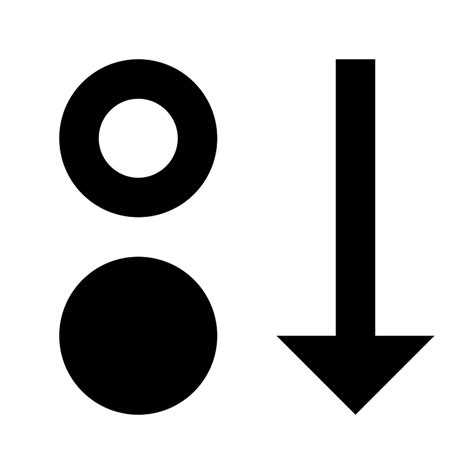 Sort Bool Ascending Icon Free Download Transparent PNG Creazilla