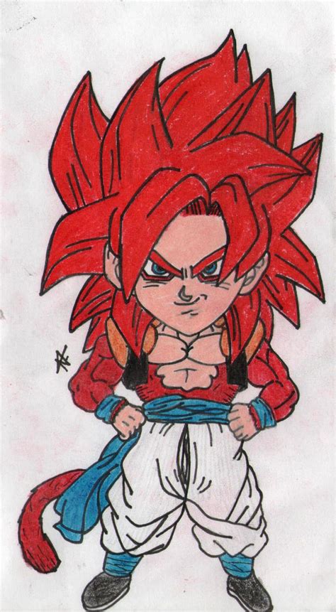 Gogeta Ssj4 Chibi By Thesexychurro On Deviantart