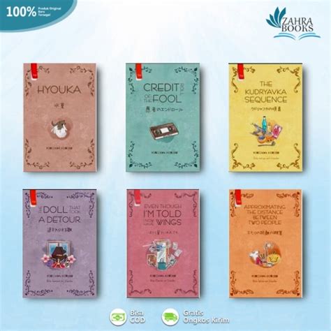 Jual Hr Novel Hyouka Yonezawa Honobu Shopee Indonesia