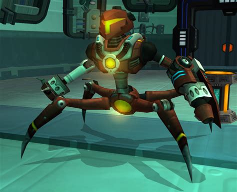 Megacorp Security Robot Ii Flamethrower Model Ratchet And Clank Wiki
