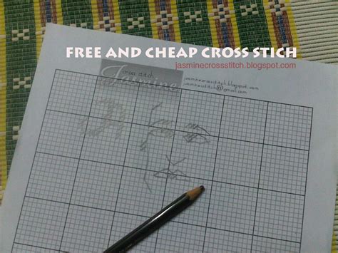 Simple Pattern Maker Jasmine Cross Stitch