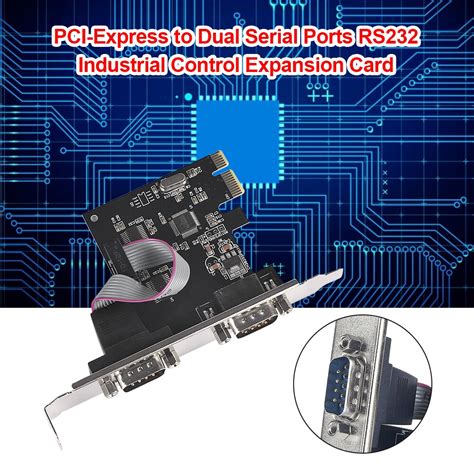 Pci E Serial Card Pci Express To Dual Serial Ports Grandado