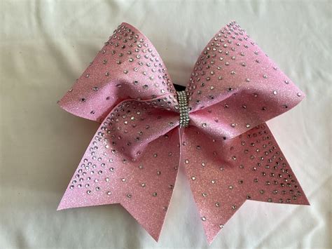 Pink Glitter Cheer Bows Brendas Cheer Bows Pink Cheer Bows Glitter Cheer Bow Cheer Bows