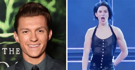 Tom Holland Lip Syncs Umbrella By Rihanna Teen Vogue