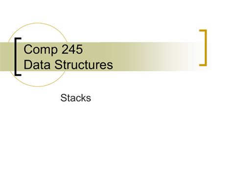 Operator Stack