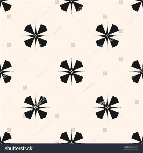 Vector Geometric Ornament Elegant Seamless Pattern Stock Vector Royalty Free 722583271