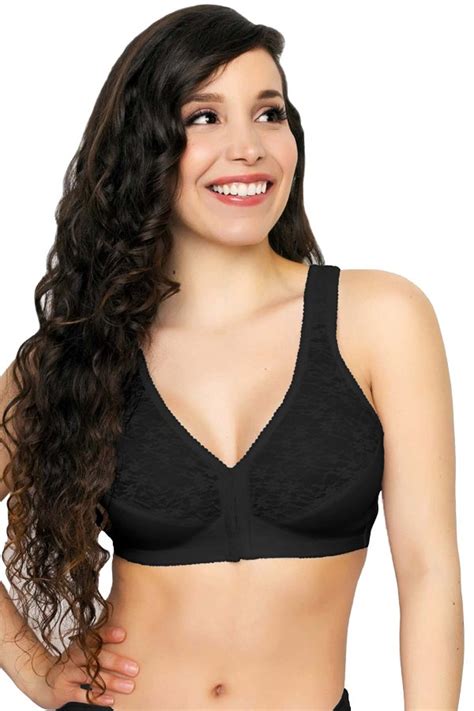 Exquisite Form Fully Front Closure Posture Bra With Lace 5100565