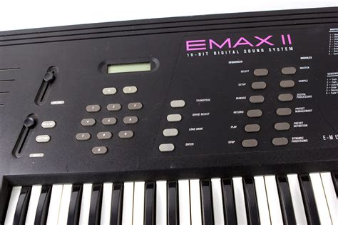 Matrixsynth E Mu Emulator Emax Ii 16 Bit Digital Sampler Synthesizer
