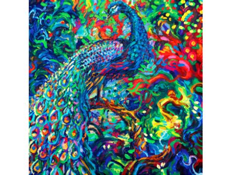 Diamond Art Full Jewel Peacock 30cm Shiploads